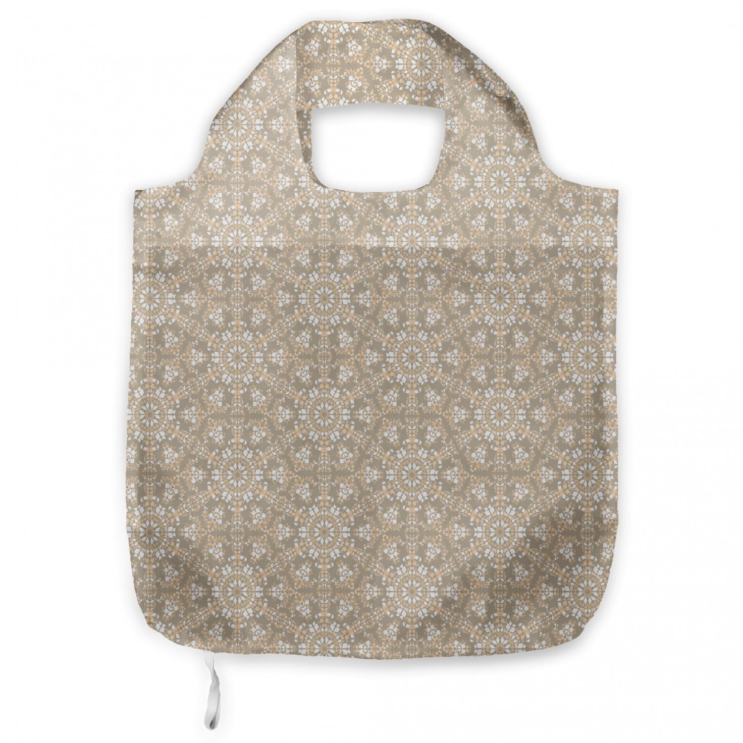Mosaic Reusable Grocery Bag, Antique Roman Time Inspired Rock Design ...