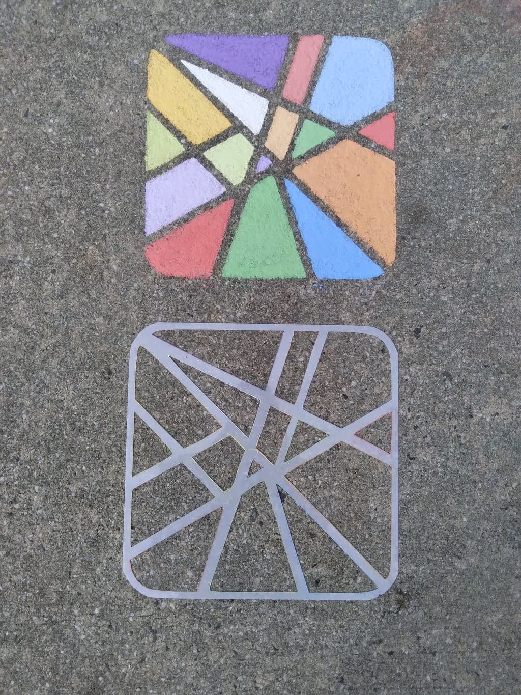 Mosaic Stencil Shape Set - Walmart.com