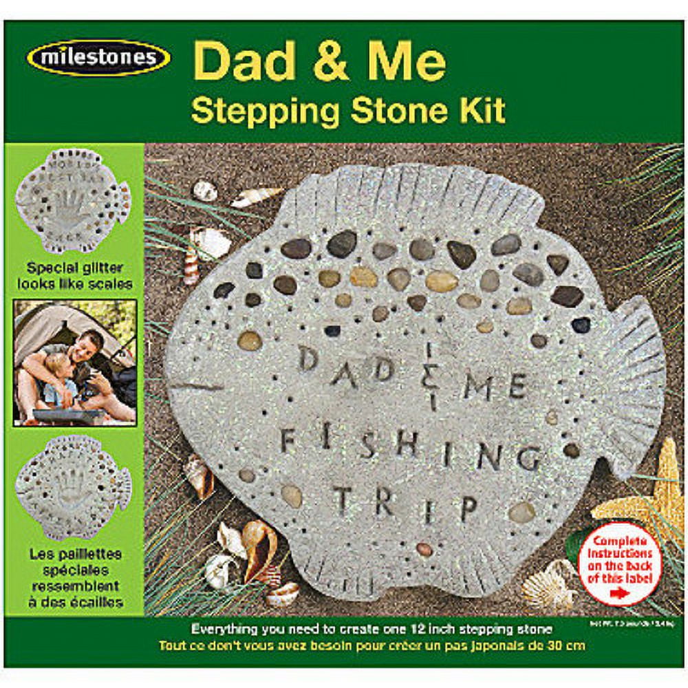 Mosaic Stepping Stone Kit-Dad - Walmart.com