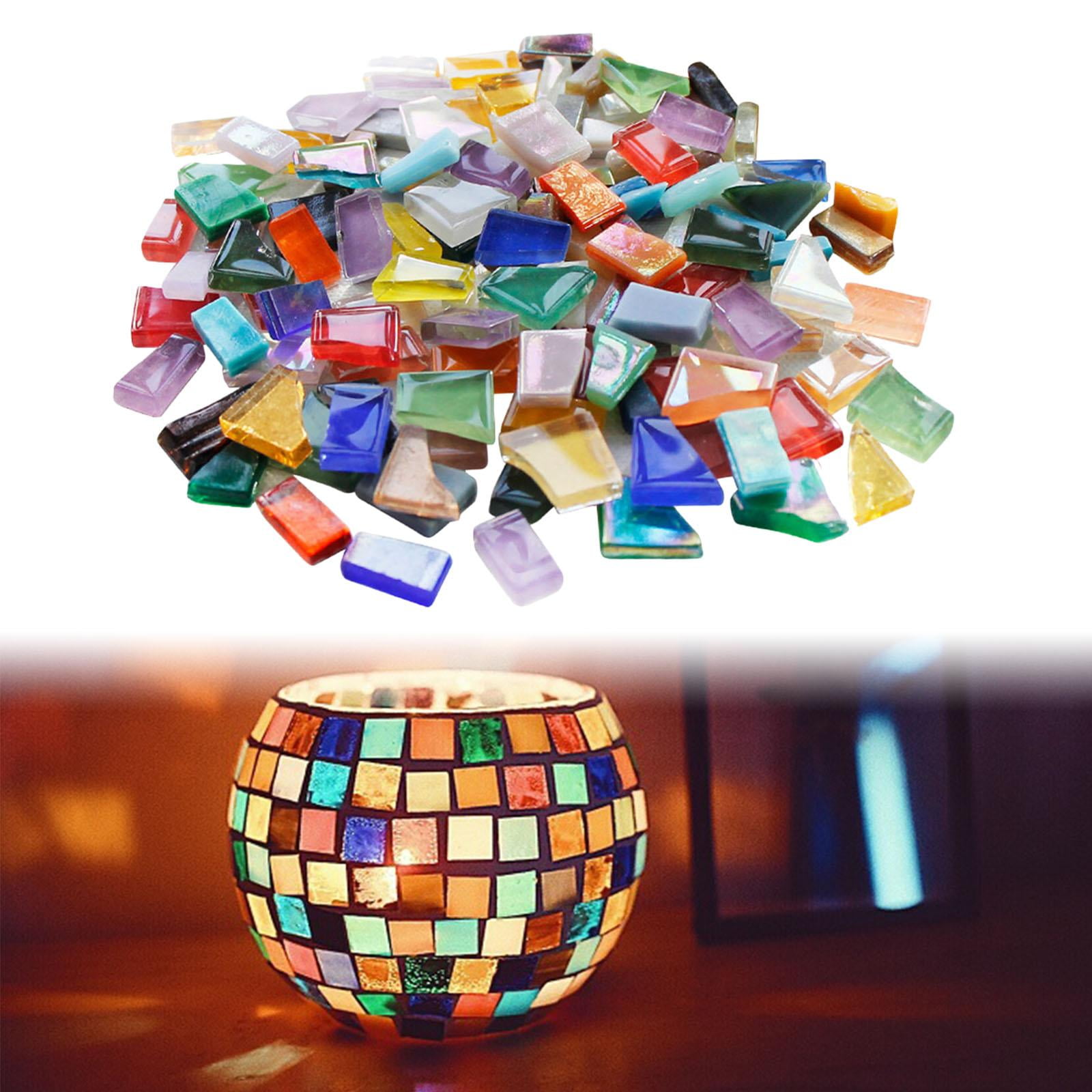 Mosaic Tiles for Crafts Bulk Stained Glass Supplies Crafts Petal Leaves ...