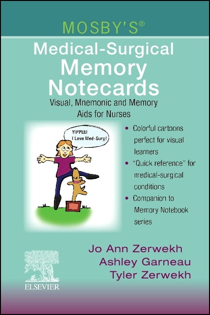 Mosby's Medical-Surgical Memory Notecards: Visual, Mnemonic and Memory ...