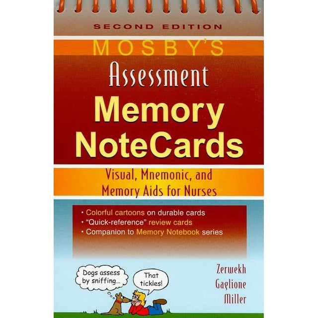 Mosby's Assessment Memory NoteCards: Visual, Mnemonic, and Memory Aids ...