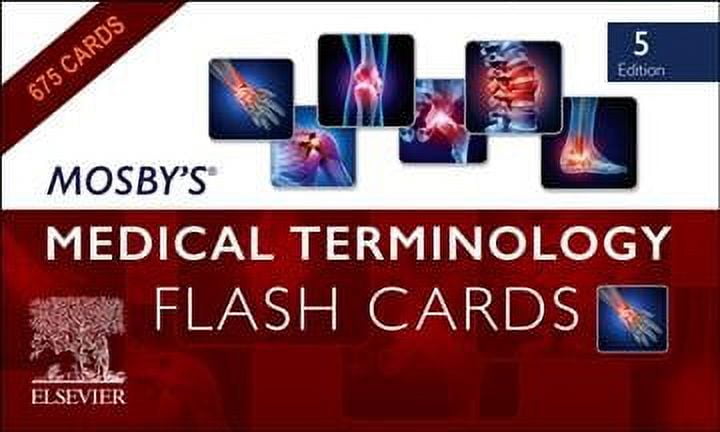 Mosby's¬Æ Medical Terminology Flash Cards, 675 Cards - Walmart.com
