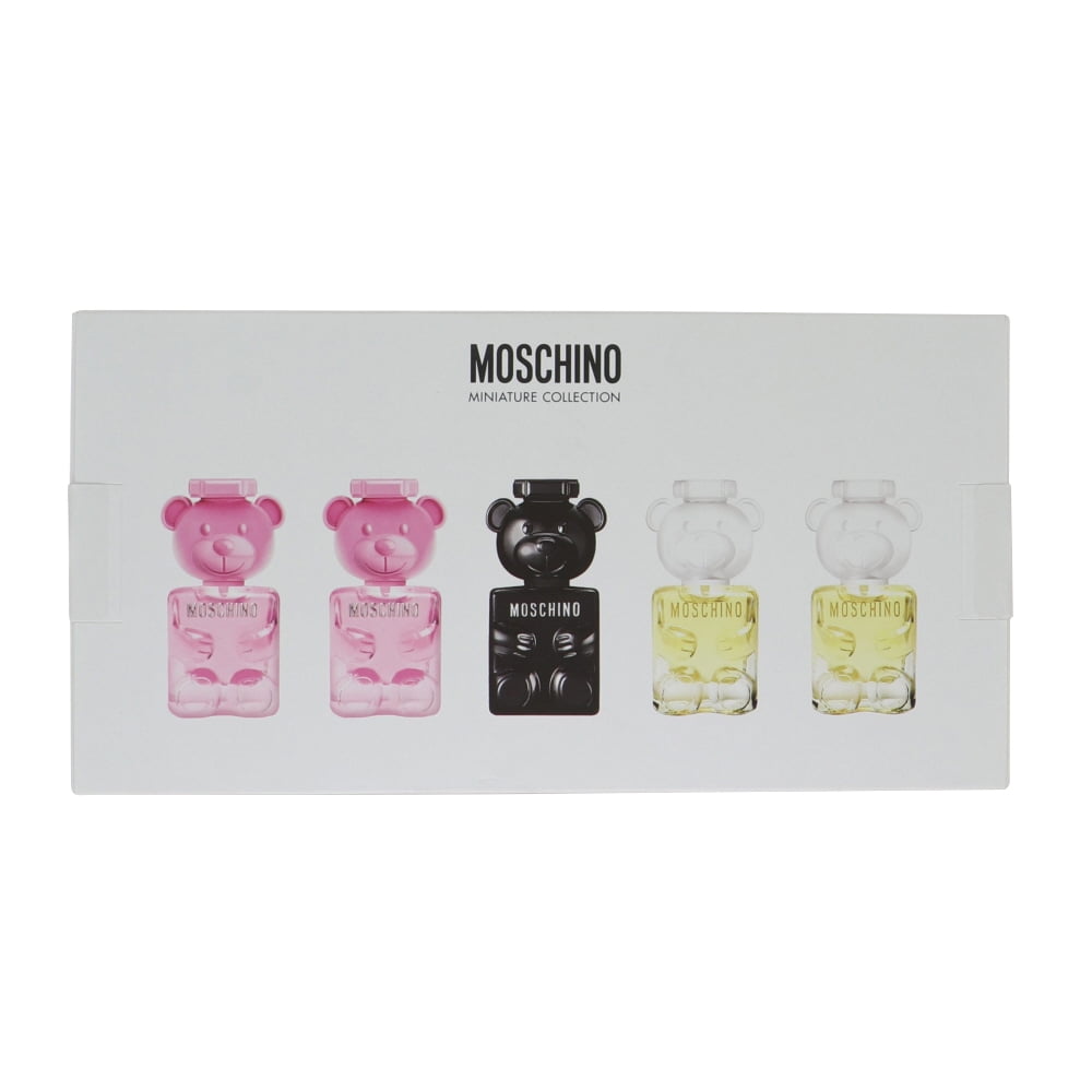 Free Shipping! Moschino Toy Miniature Collction 5 Pcs Unisex Splash ...