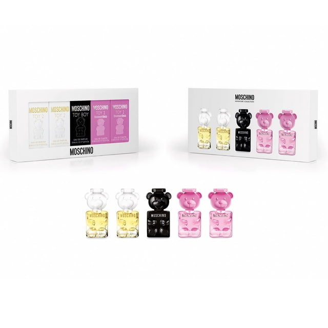 Moschino Toy Miniature Collction 5 Pcs Unisex Splash Gift Set - Walmart.com