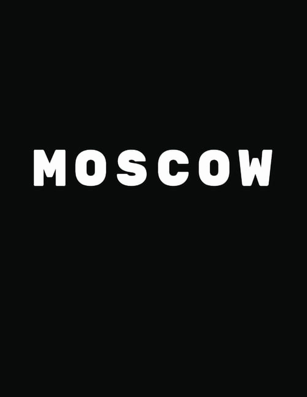 Moscow: Black and White Decorative Book to Stack Together on Coffee ...