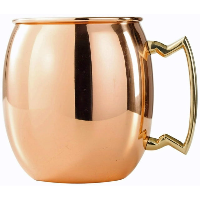 Madhu's Collection - Moscow Mule Copper Mugs, Set of 4, Assorted Colors ...