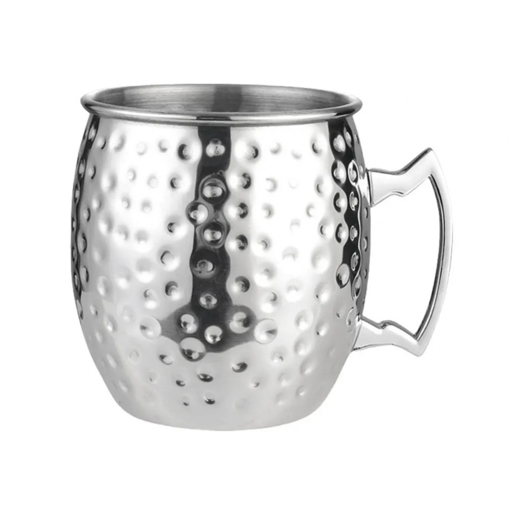 Moscow Mule Mug Stainless Steel Bar Drinkware with Handle Cocktail Mug ...