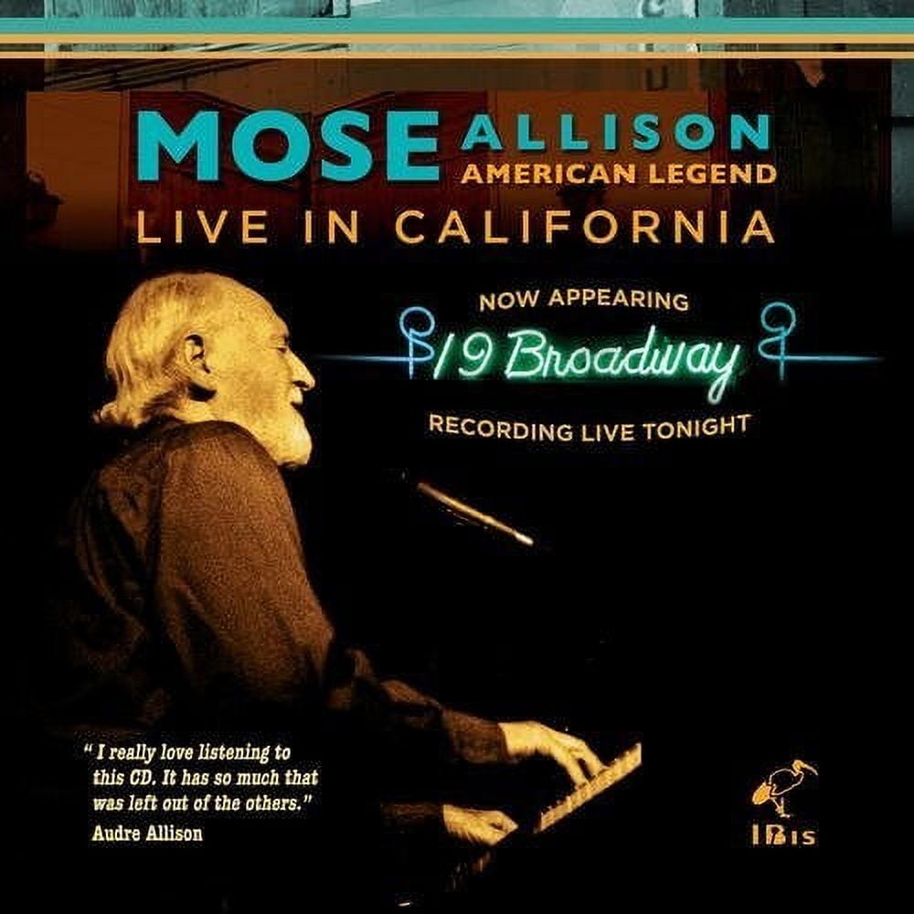 Mose Allison - American Legend - Live in California - Music ...