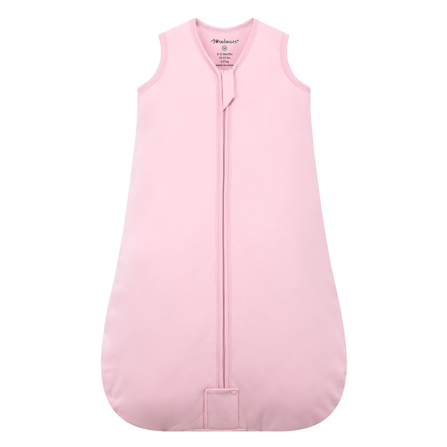 Mosebears Sleep Sack Baby Winter Wearable Blanket with 2-Way Zipper,2.5 ...