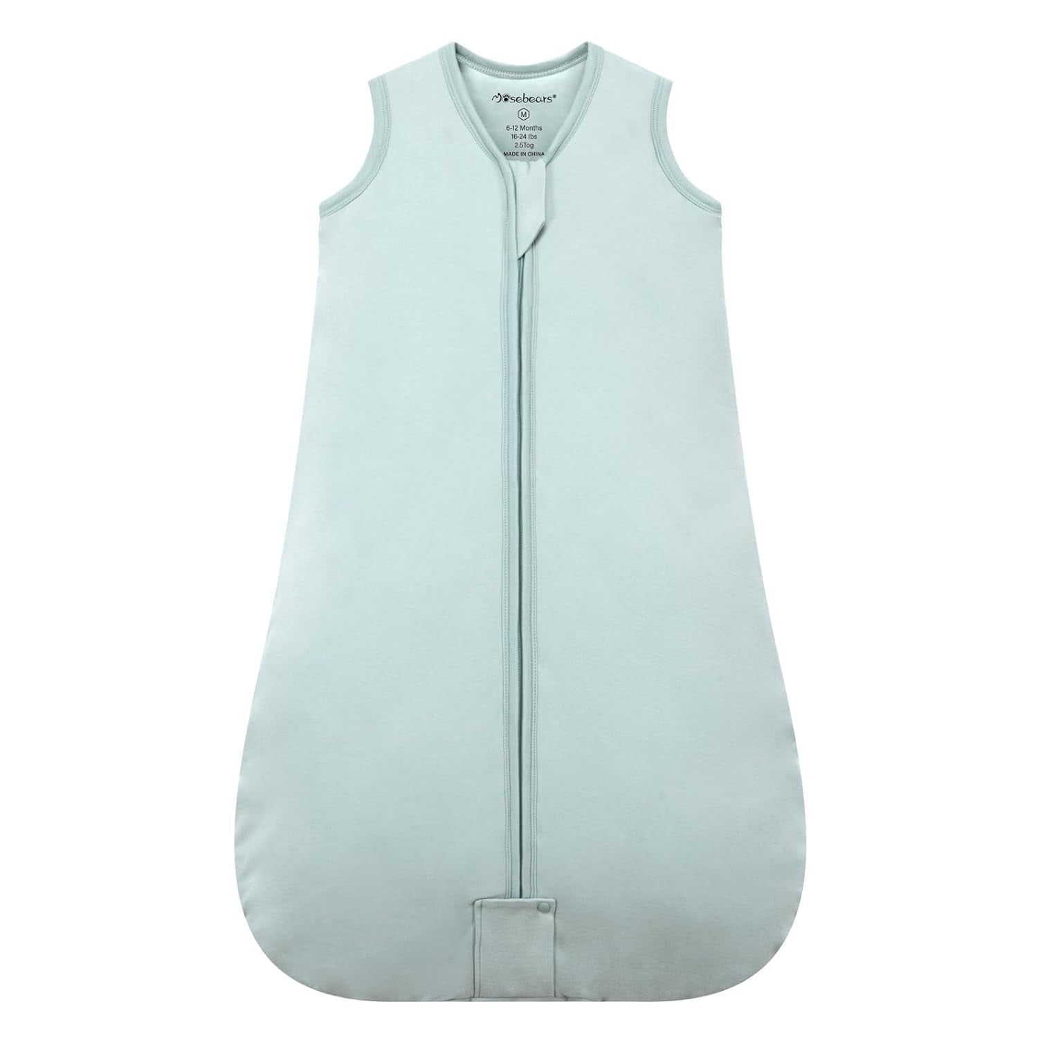 Mosebears Sleep Sack Baby Winter Wearable Blanket with 2-Way Zipper,2.5 ...