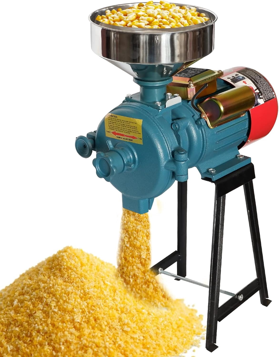 Mosener Electric Grain Mill Grinder 3000W, 110V Commercial Electric ...