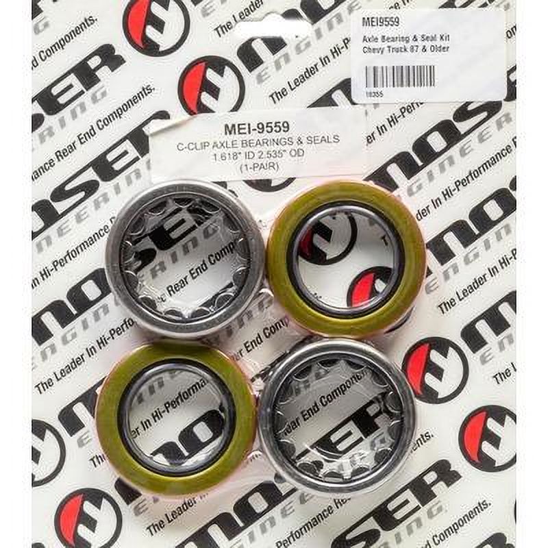 Moser Engineering 9559, Axle Bearing & Seal Kit Chevy Truck 87 & Older ...