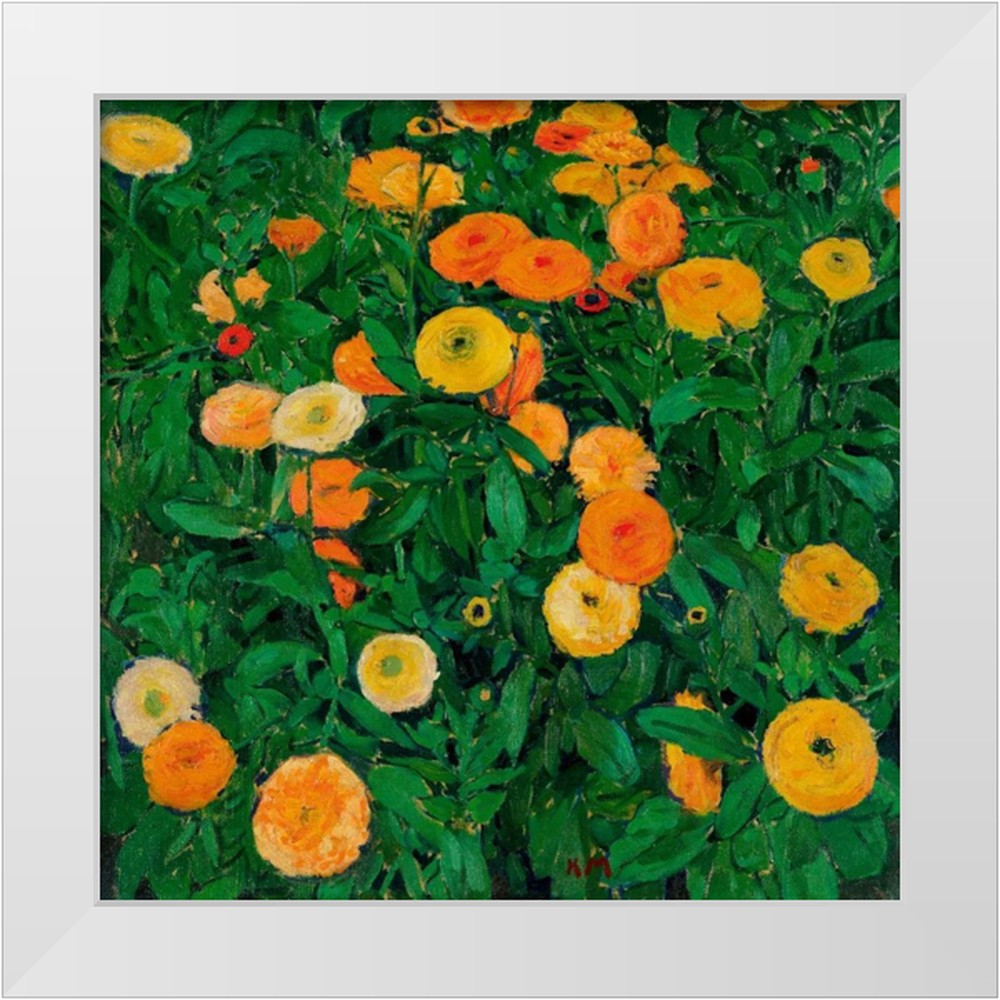 Moser, Koloman 26x26 White Modern Wood Framed Museum Art Print Titled ...