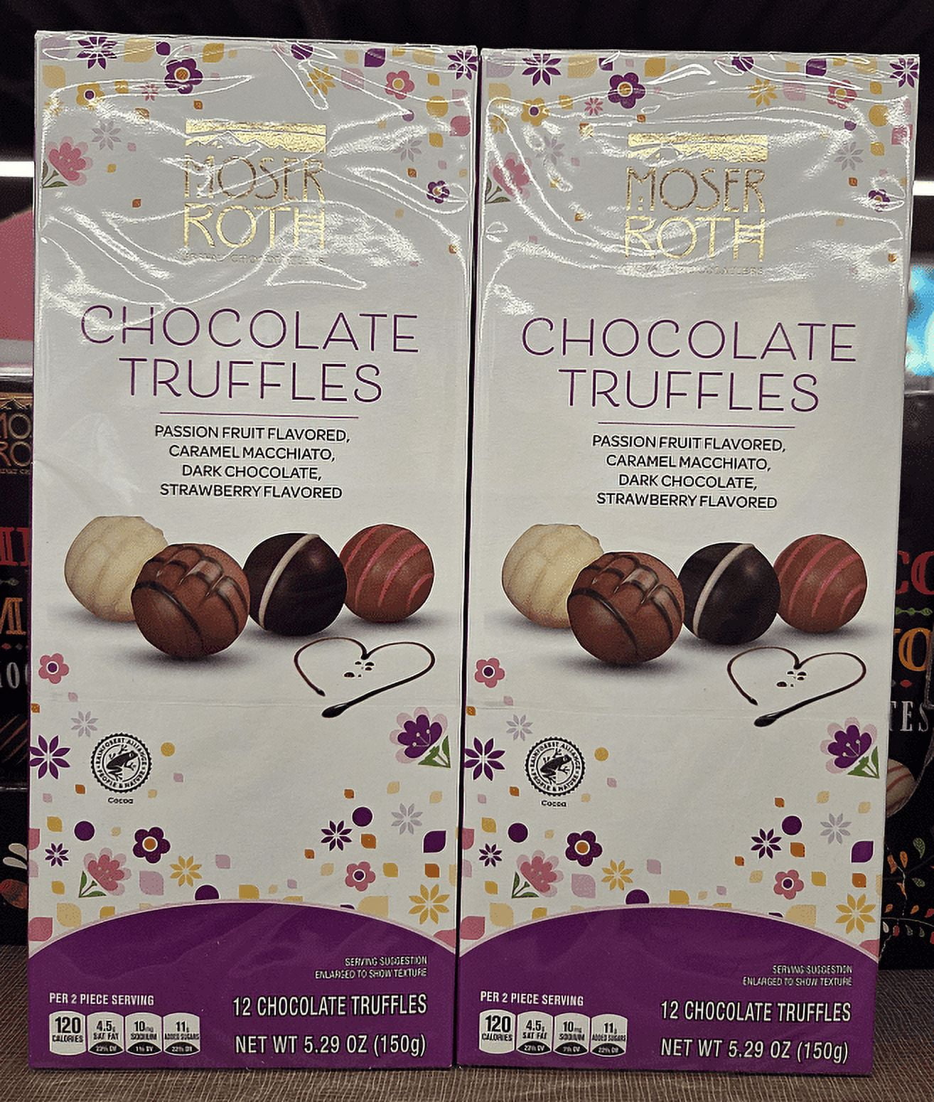 Moser Roth Private Chocolatiers Spring Chocolate Truffles 5.29oz 150g ...