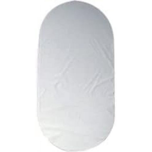 Moses Basket Mattress, Oval Shaped Bassinet Mattress Pad, Breathable ...