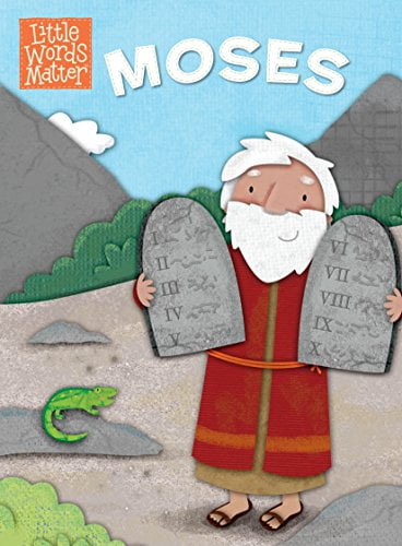 Pre-Owned Moses (Little Words Matter) Paperback - Walmart.com