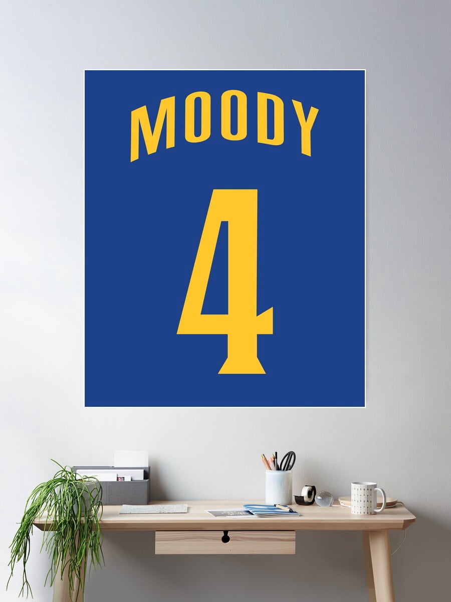 Moses Moody Jersey Poster Wall Art, Modern Wall Decor For Living Room ...
