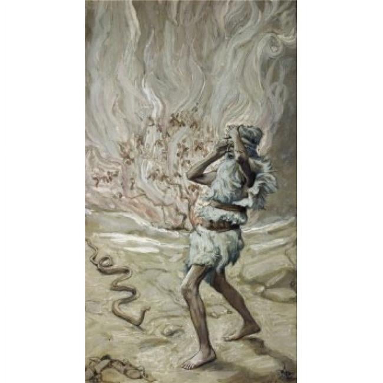 Moses Rod is Turned Into a Serpent James J Tissot 1836-1902 French ...