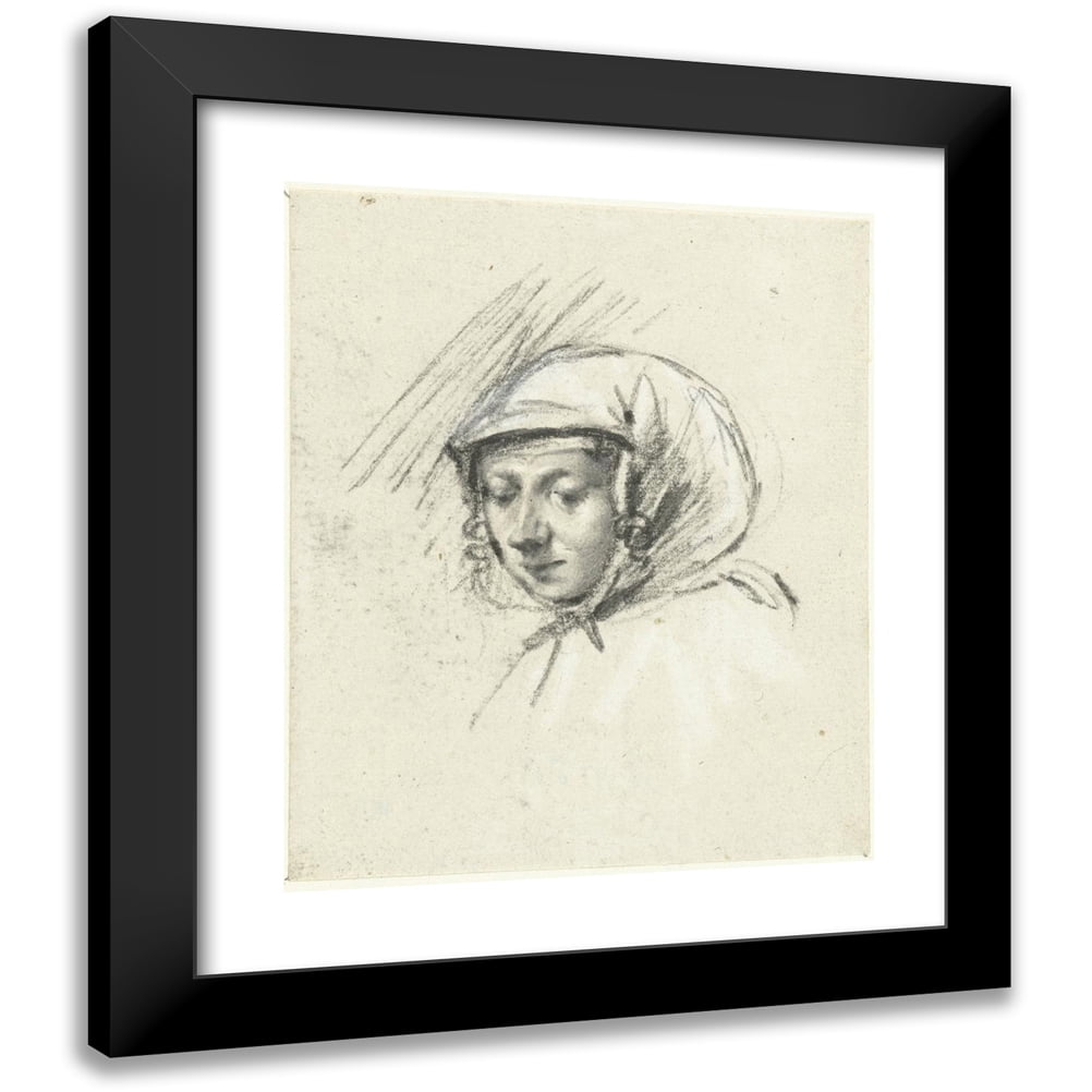 Moses ter Borch 12x14 Black Modern Framed Museum Art Print Titled ...