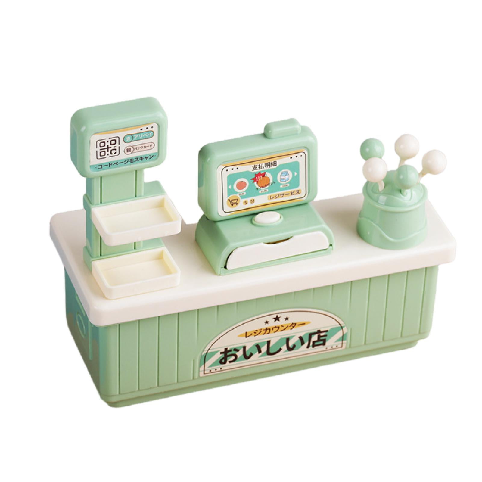 Mosey 1 Set Cash Register Model Realistic Dollhouse Mini Counter Toy ...