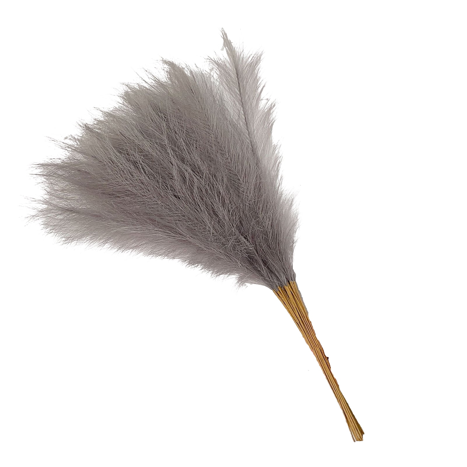 Mosey 10Pcs Artificial Pampas Grass Decorations Realistic Vibrant Color ...