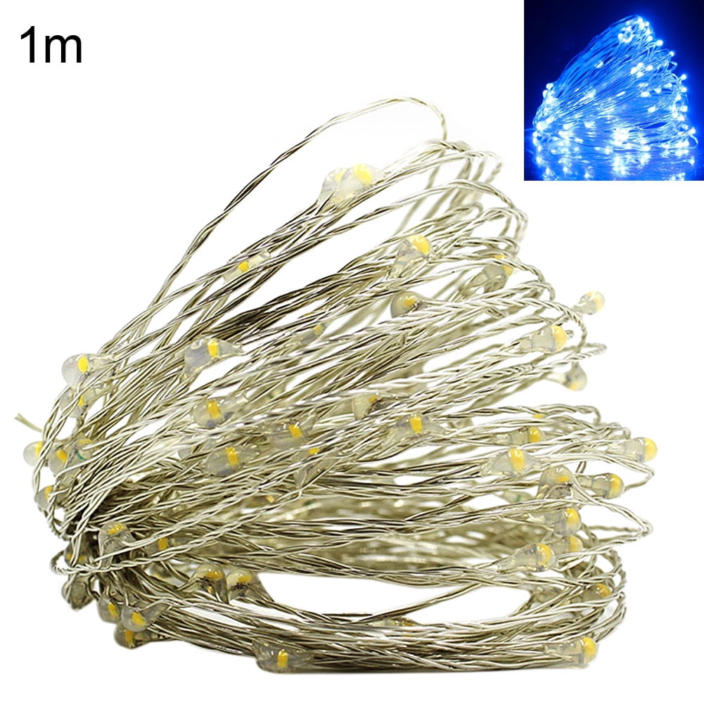 Mosey 1m 2m 3m 5m 10m LED Copper Wire Starry String Lights DIY Home ...
