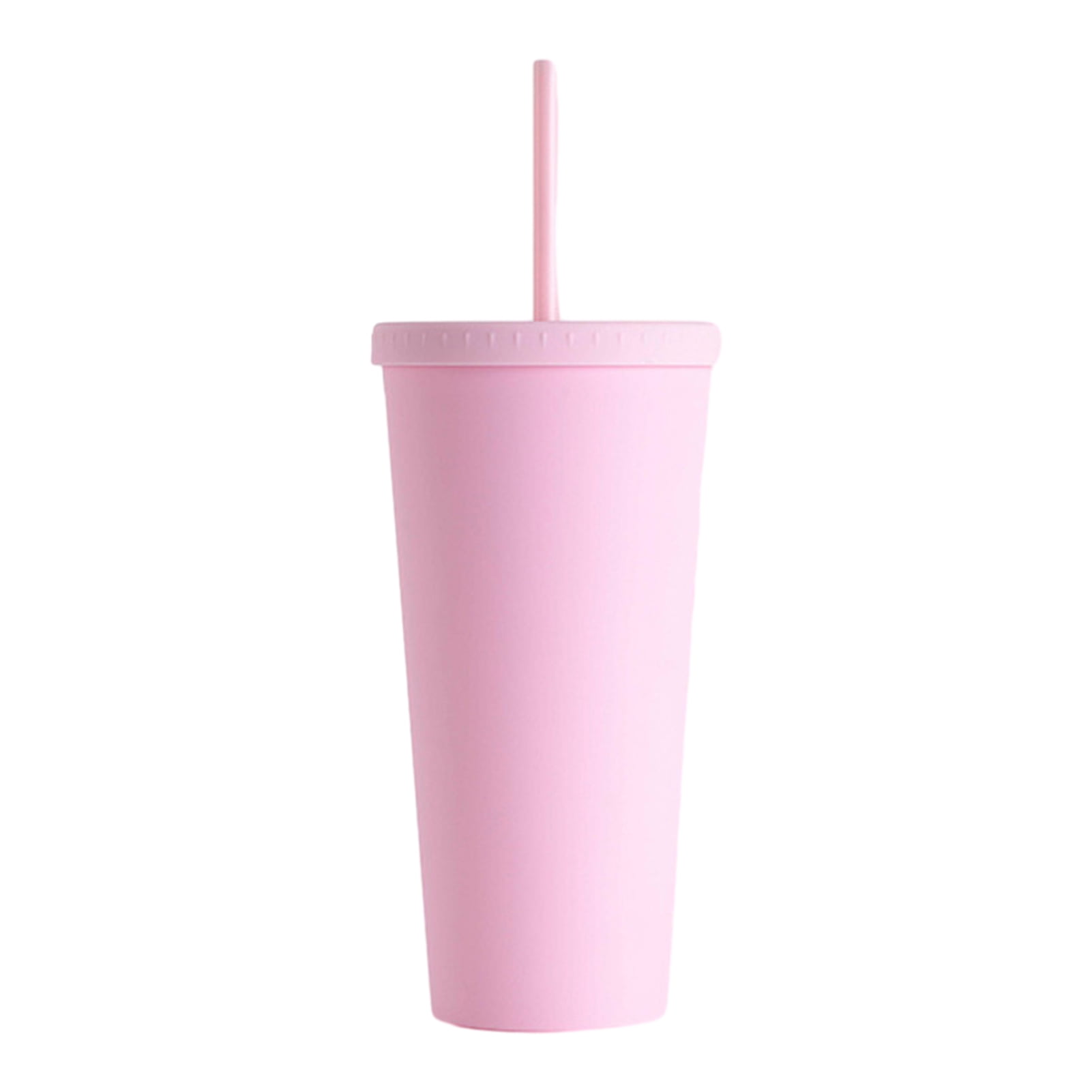 Mosey 720ML Coffee Tumbler with Lid and Straw Double Wall Vacuum Travel ...