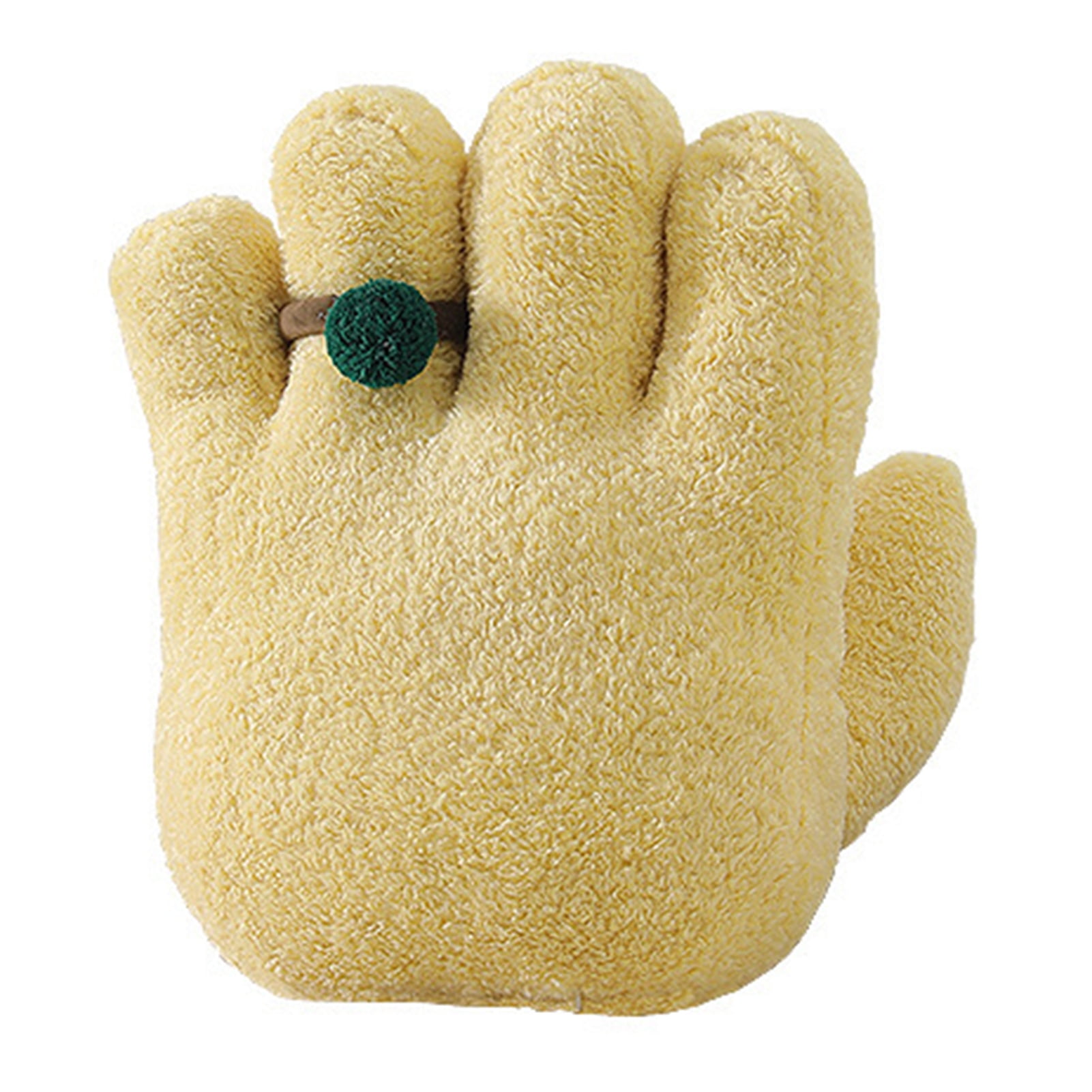 Mosey Alien Palm Pillow with Detachable Green Ring Fun Soft Hand-Shaped ...