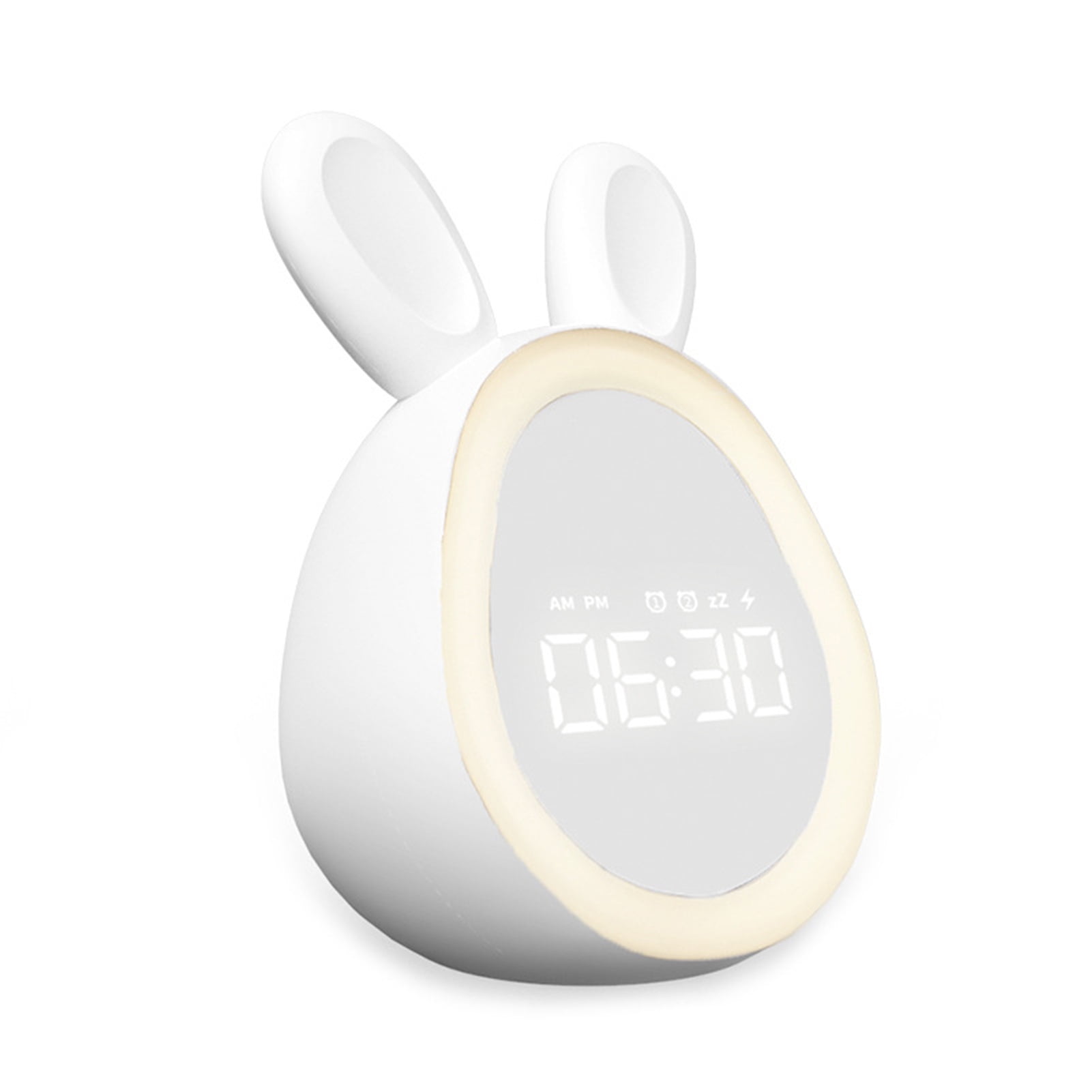 Mosey Cartoon Rabbit Alarm Clock Volume Brightness Adjustable ...