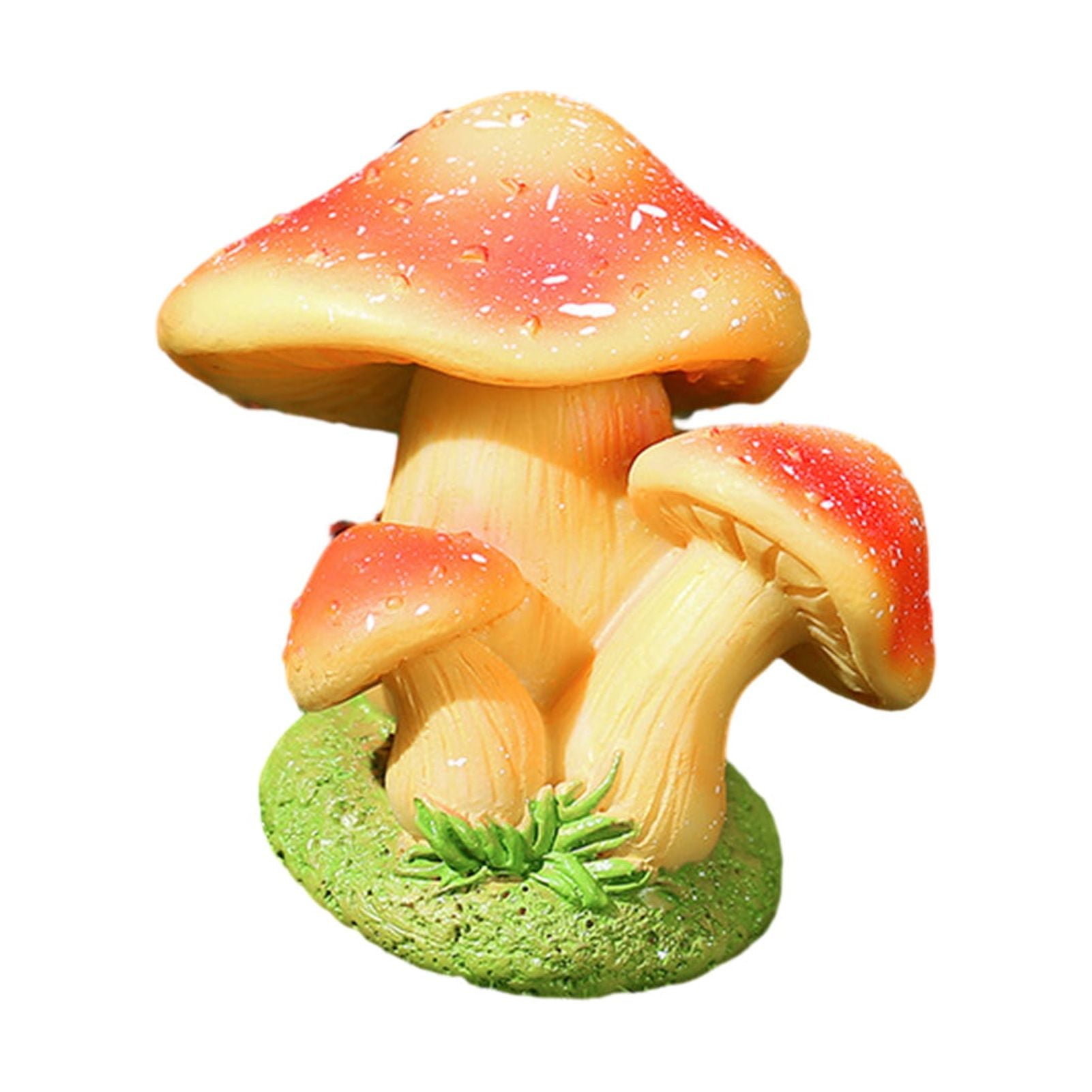 Mosey Colorful Artificial Mini Mushroom Model Realistic Looking Widely ...
