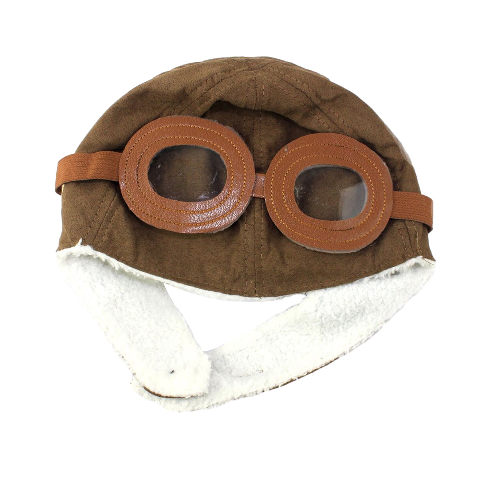 Mosey Cozy Kids Pilot Hat Warm Velvet Cartoon Design Soft Cotton ...