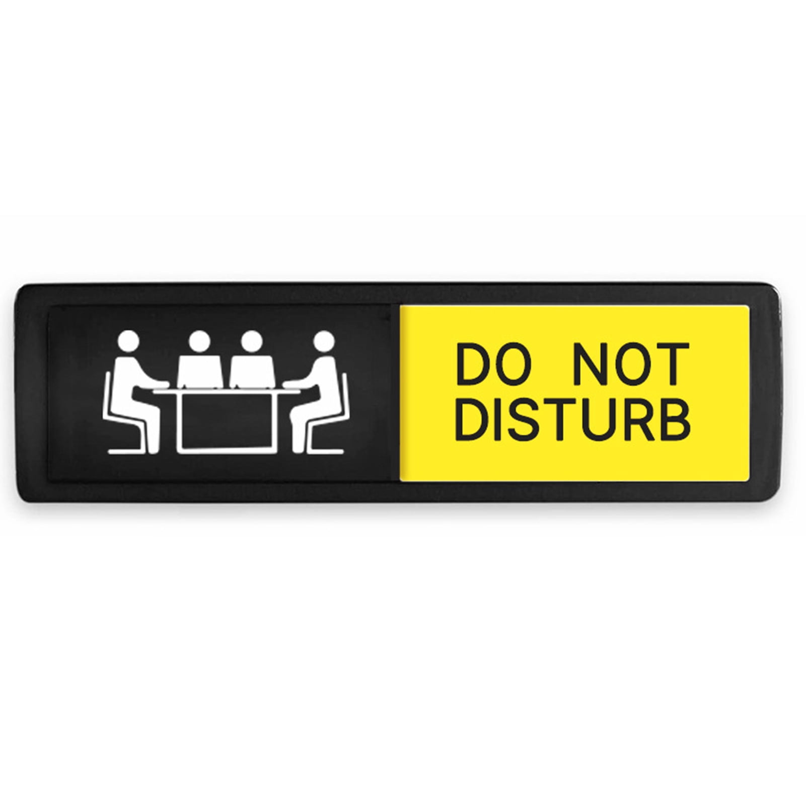 Mosey Door Plate Legible Text Scratch-Resistant English Letter Reminder ...