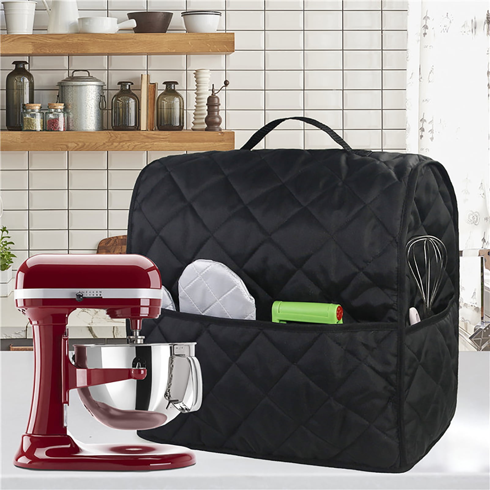 Mosey Dust Cover Dust-proof Portable Mixer Protective Cover Stand Type ...