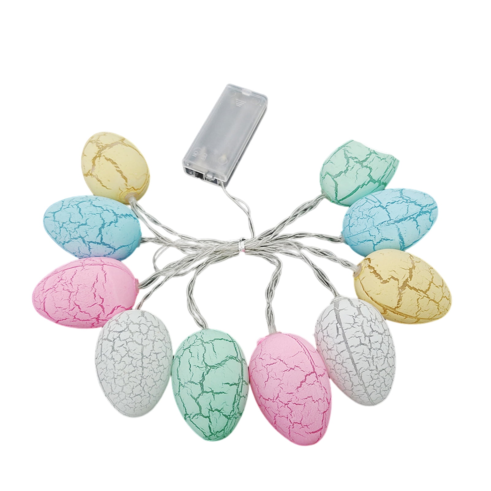 Mosey Easter Egg Lamp Creative Shape Battery Operated Always-on ...
