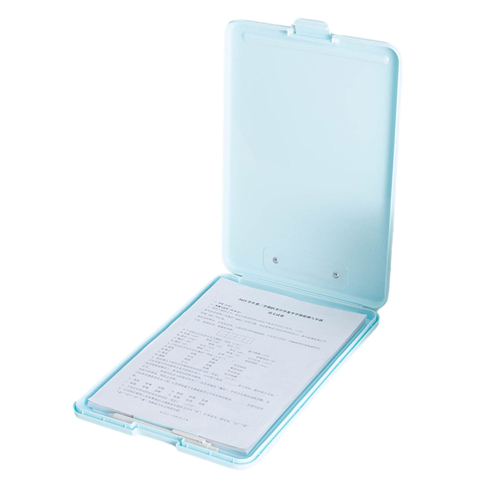 Mosey File Box Portable Storage Clipboard with Pen Holder Lightweight ...