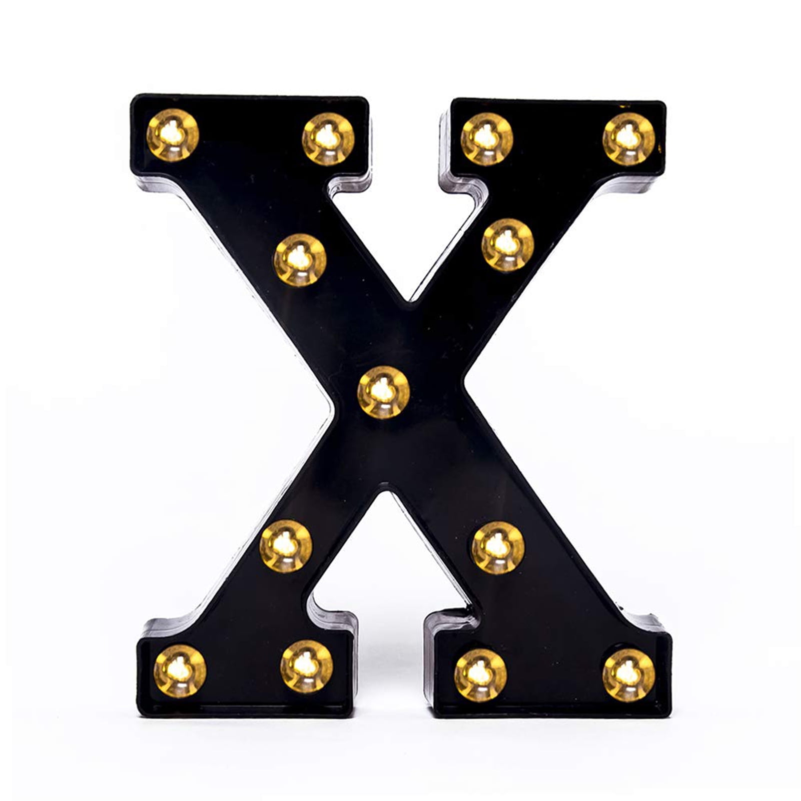 Mosey LED Alphabet Lights Sign Versatile Waterproof Battery Powered ...