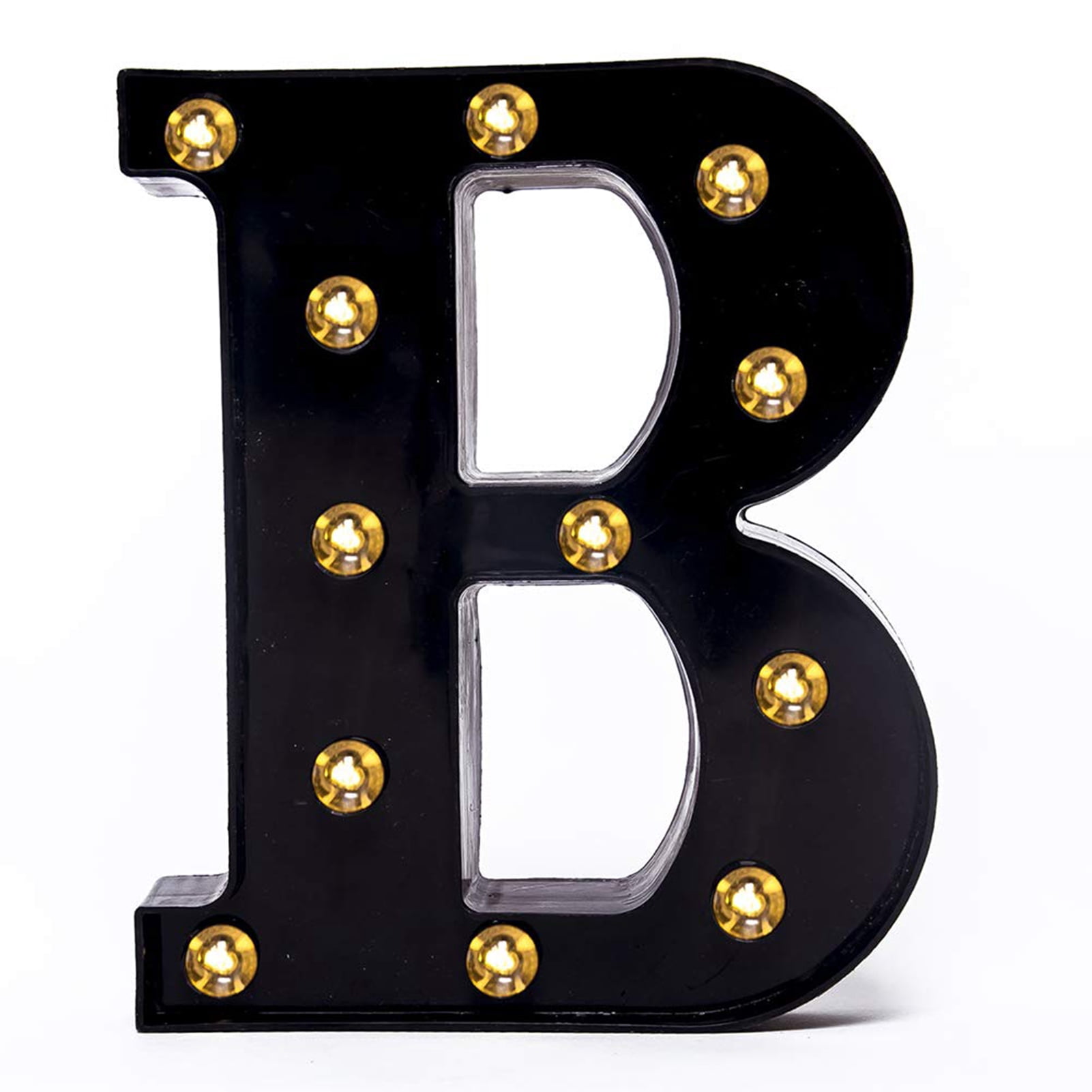 Mosey LED Alphabet Lights Sign Versatile Waterproof Battery Powered ...
