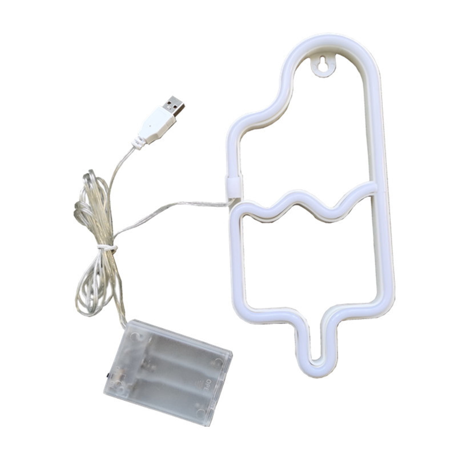Mosey LED Neon Light Creative Shape USB/Battery Operated Flicker Free ...