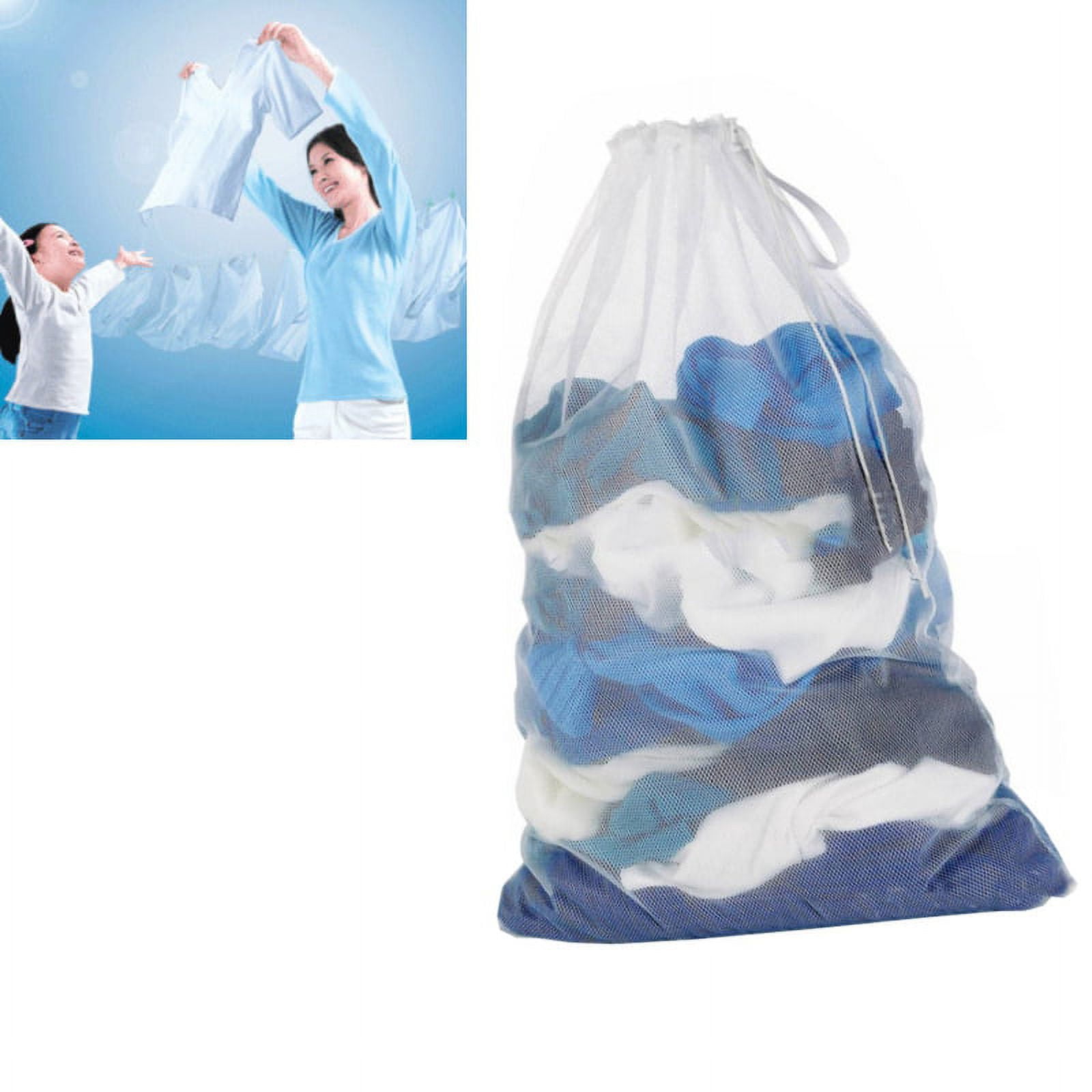Mosey Laundry Bag,Large Mesh Laundry Washing Machine Pouch Dirty ...