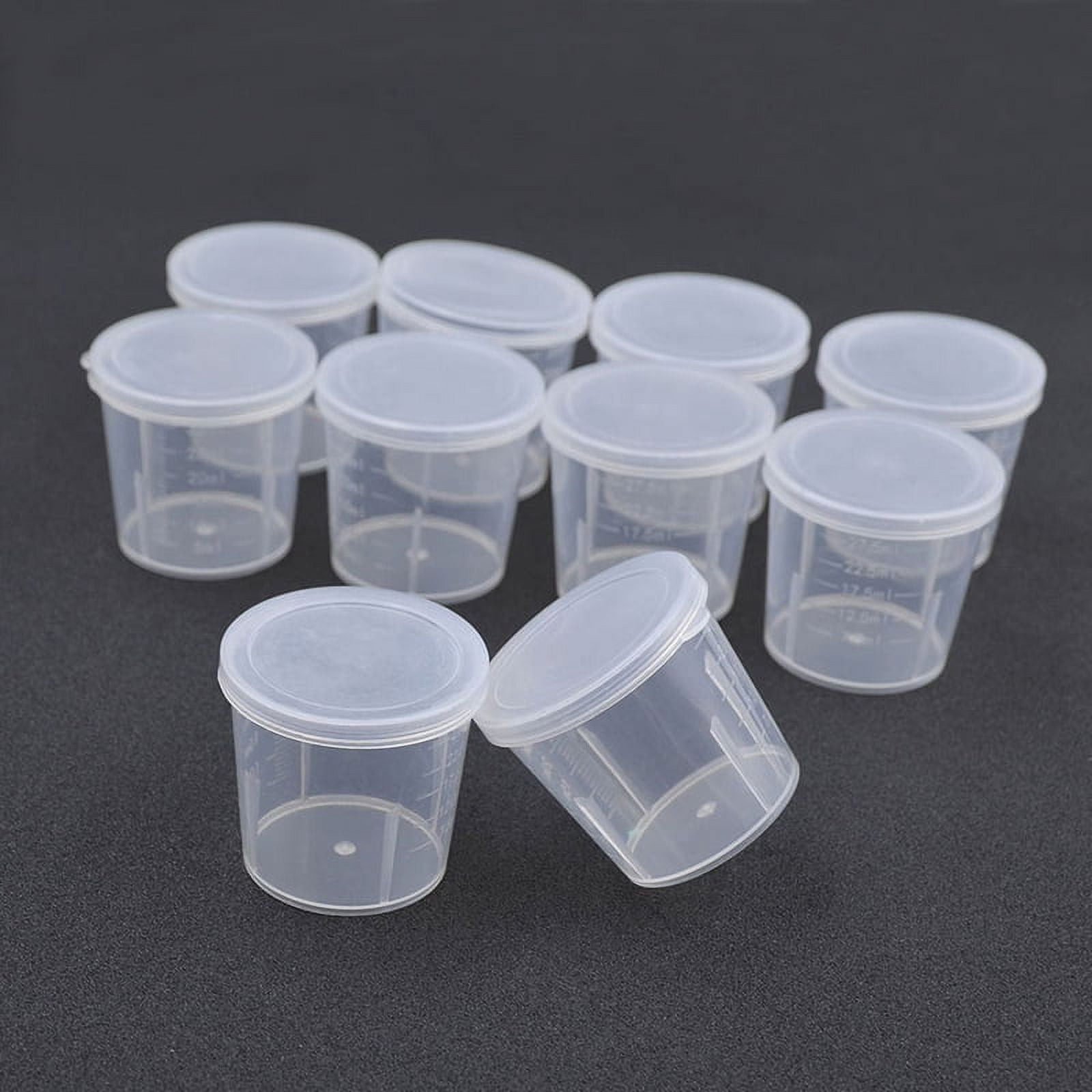 Mosey Measuring Cup,10Pcs Plastic Measuring Cups Lab Chemistry Kitchen ...