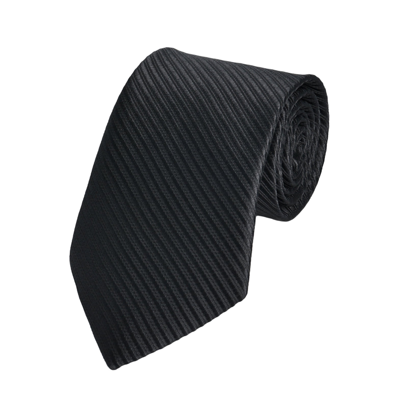 Mosey Men Solid Color Jacquard Business Tie Formal Twill Slim Necktie ...
