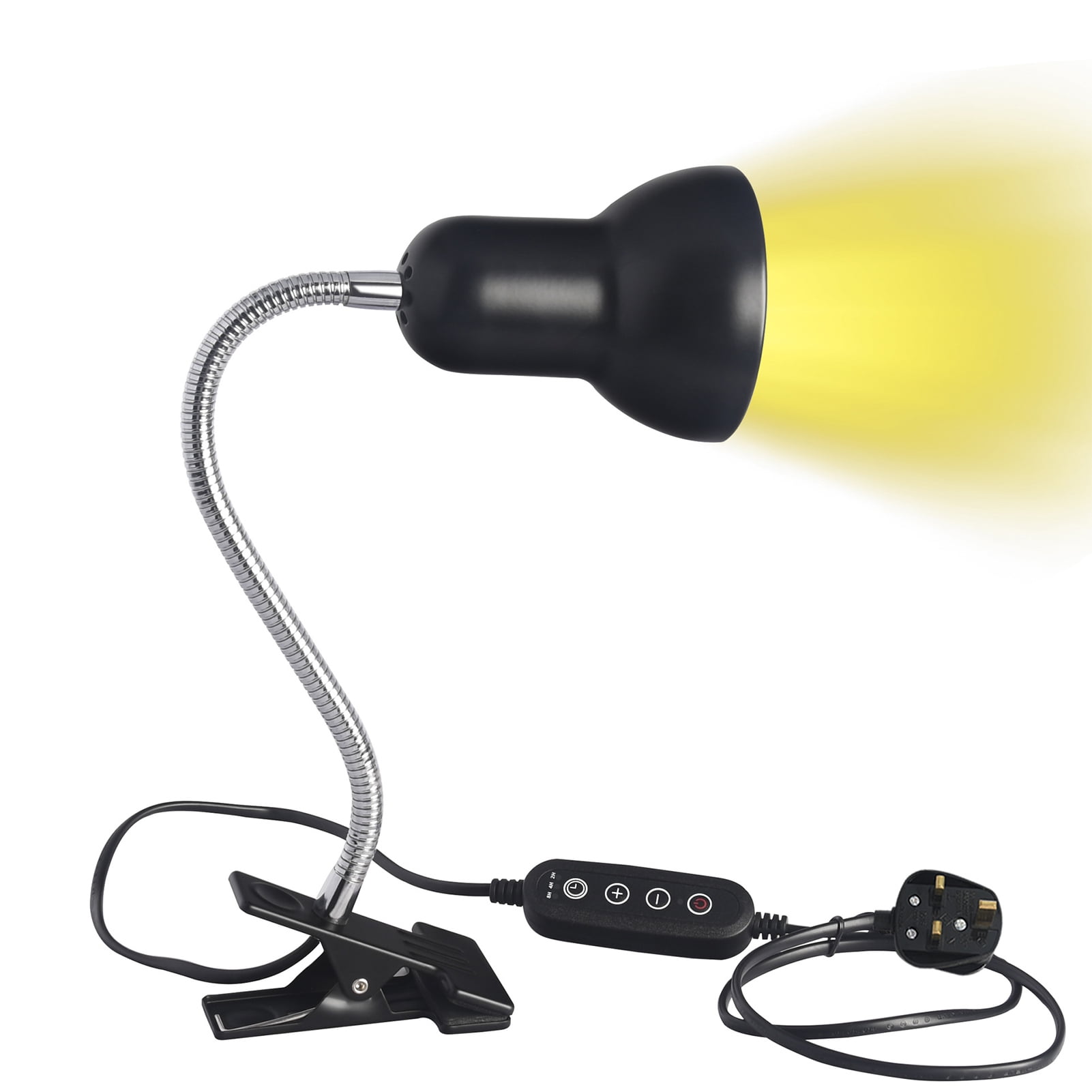 Mosey Reptile Light Stand with Timer Temperature Brightness Adjustable ...