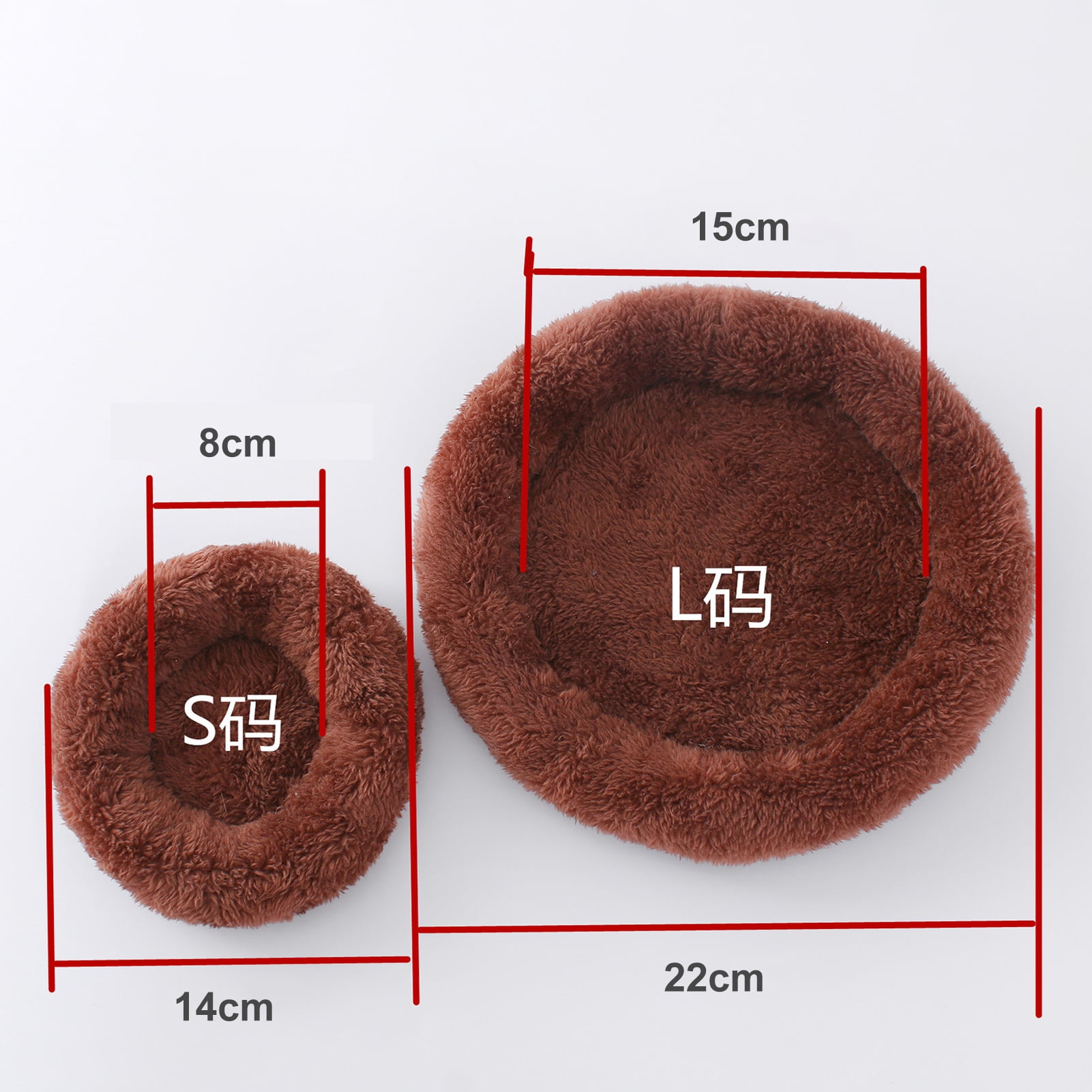 Mosey Soft Guinea Pigs Bed Solid Color Small Animal Supplies Non-sticky ...