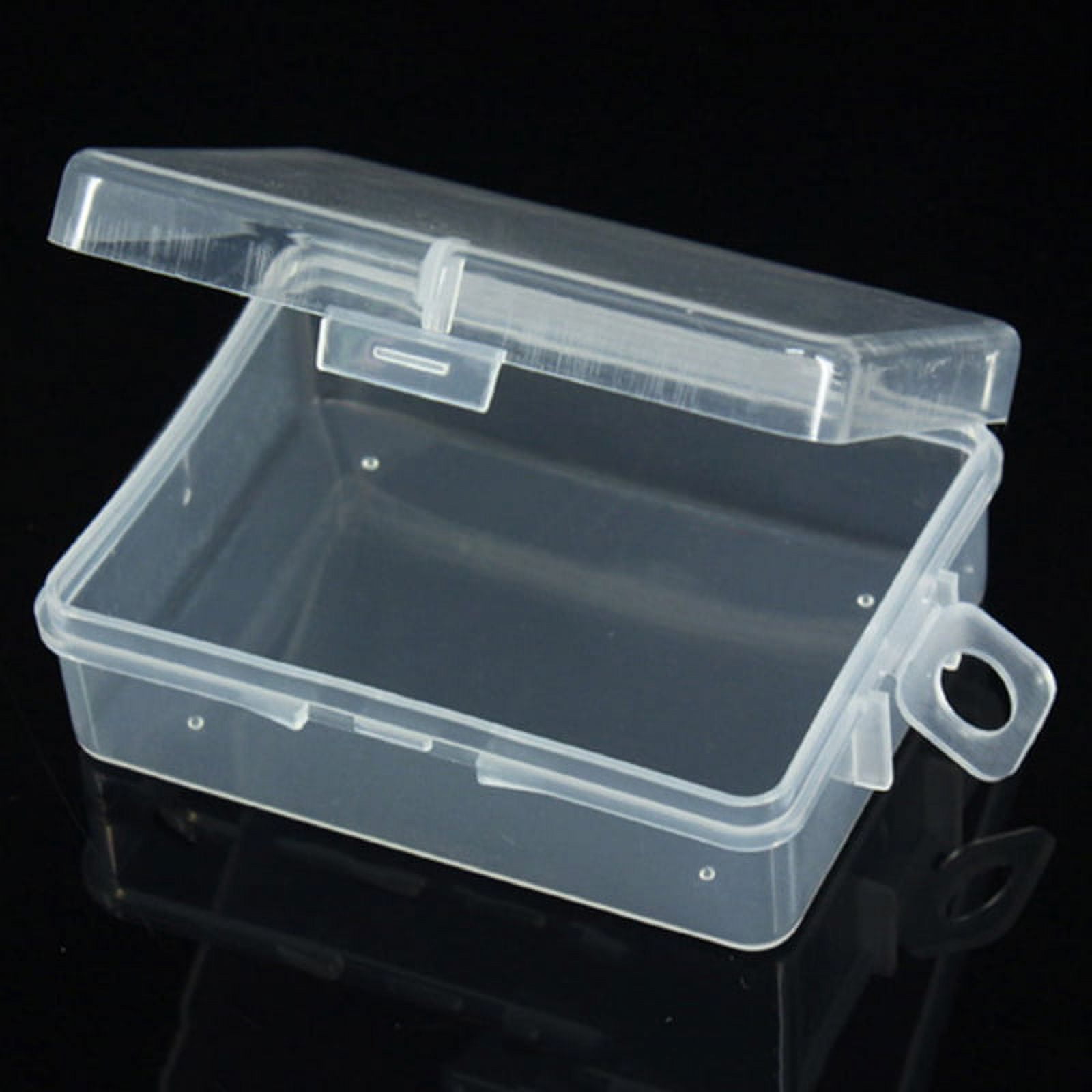 Mosey Storage Box,1Pc Clear Plastic Transparent Storage Box Debris ...
