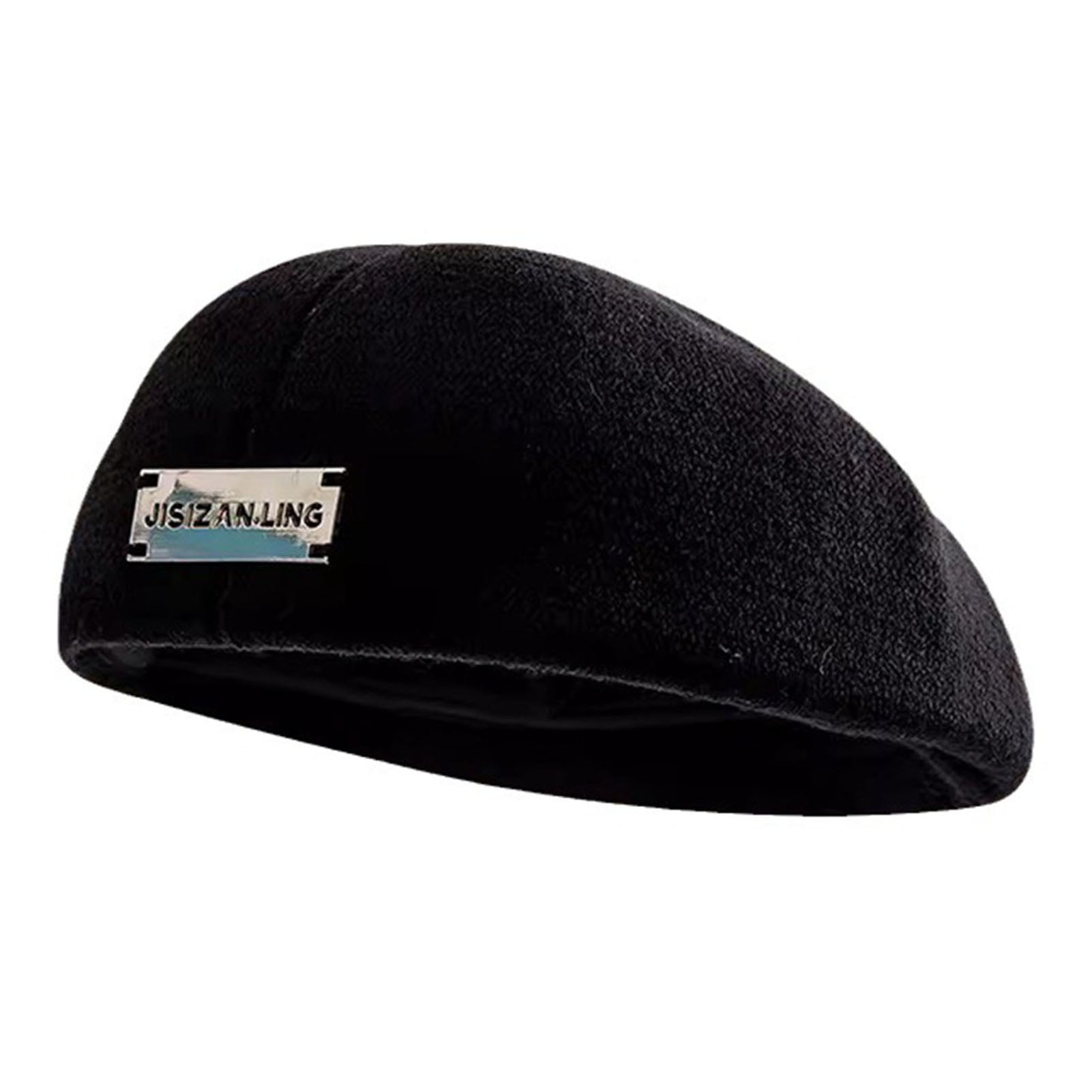 Mosey Stylish Knitted French Beret Hat Breathable Solic Color Spring ...