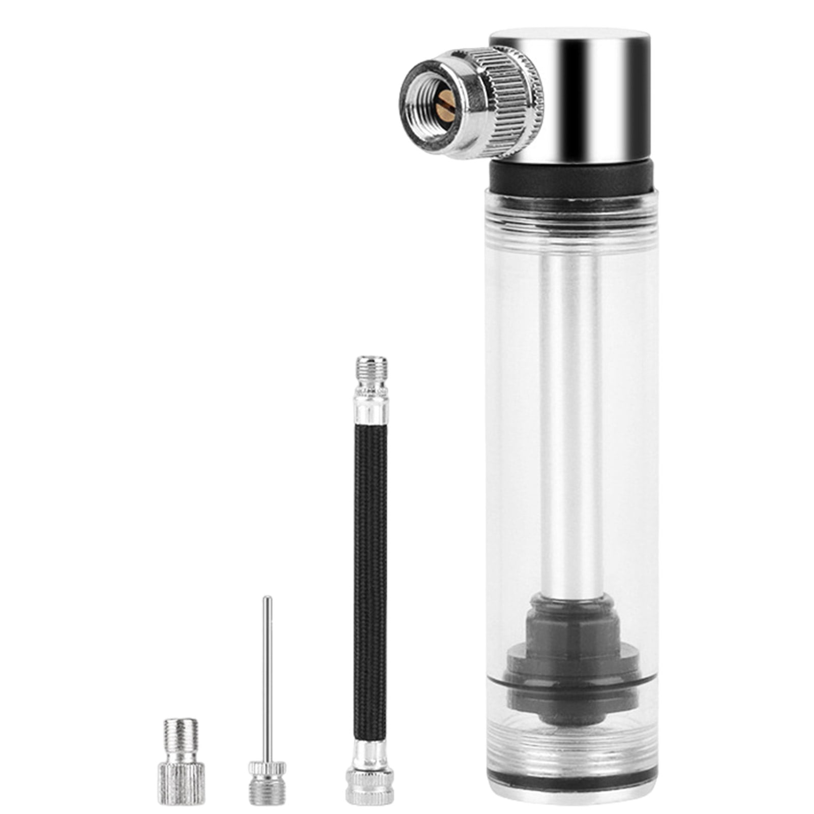 Mosey Transparent Bicycle Pump High-pressure Pull-up Design Universal ...