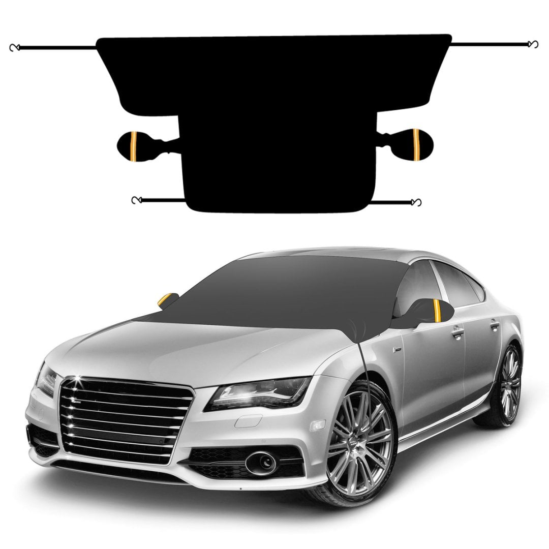 Moshen Universal Vehicle Snow Shield Windshield Protector for Cars ...