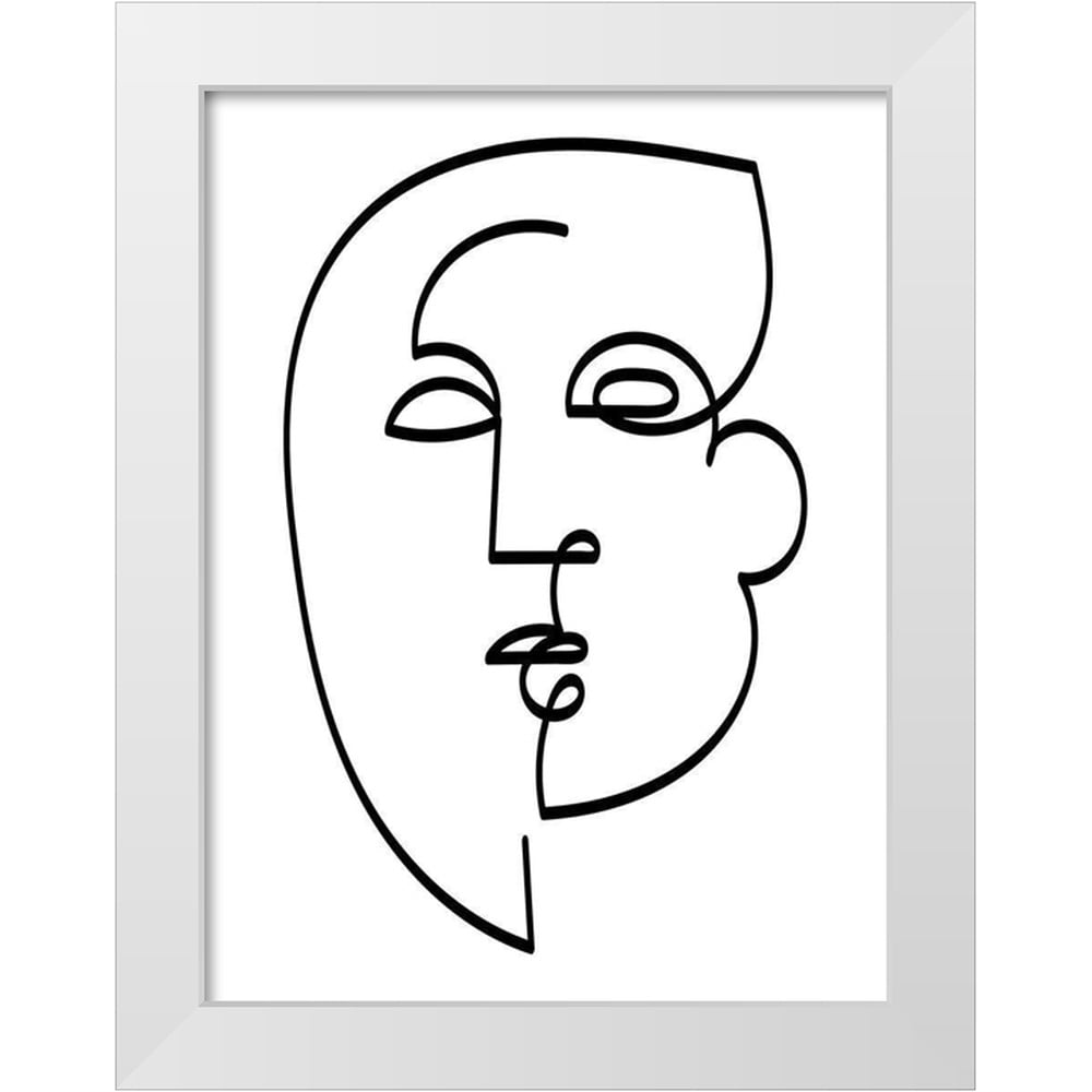 Mosher, Deidre 12x14 White Modern Wood Framed Museum Art Print Titled ...