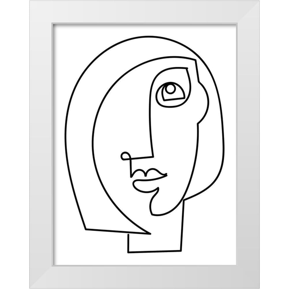 Mosher, Deidre 15x18 White Modern Wood Framed Museum Art Print Titled ...